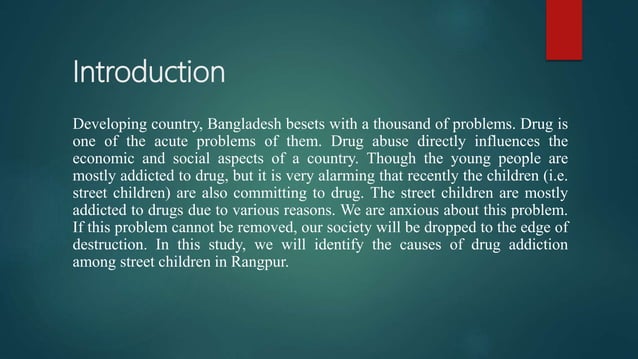 Causes of drug addiction | PPT