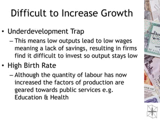 Causes of Economic Growth | PPTX