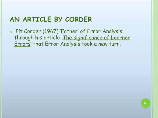 cAUSES OF ERRORS.pptx | Education