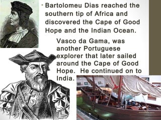 Causes of european exploration and colonization 2013 14-2 | PPT