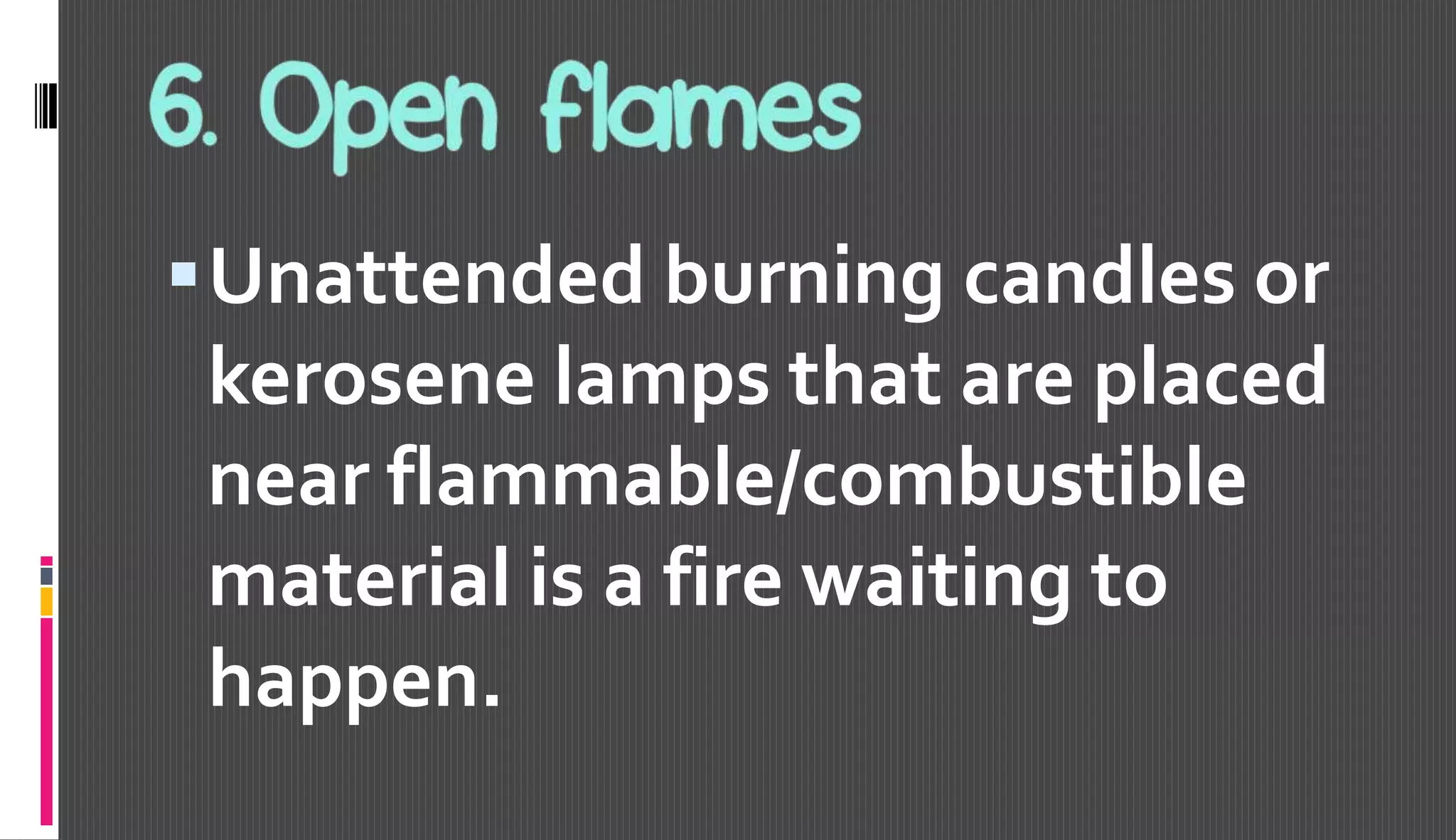 Causes of fire | PPTX