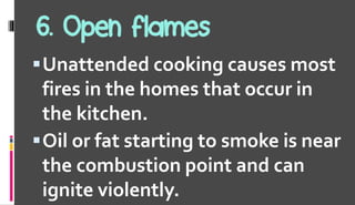 Causes of fire | PPTX