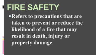 Causes of fire | PPTX