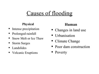 Causes of flooding | PPT