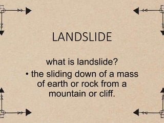 CAUSES OF GEOLO-WPS Office. powerpoint presentation | PPTX