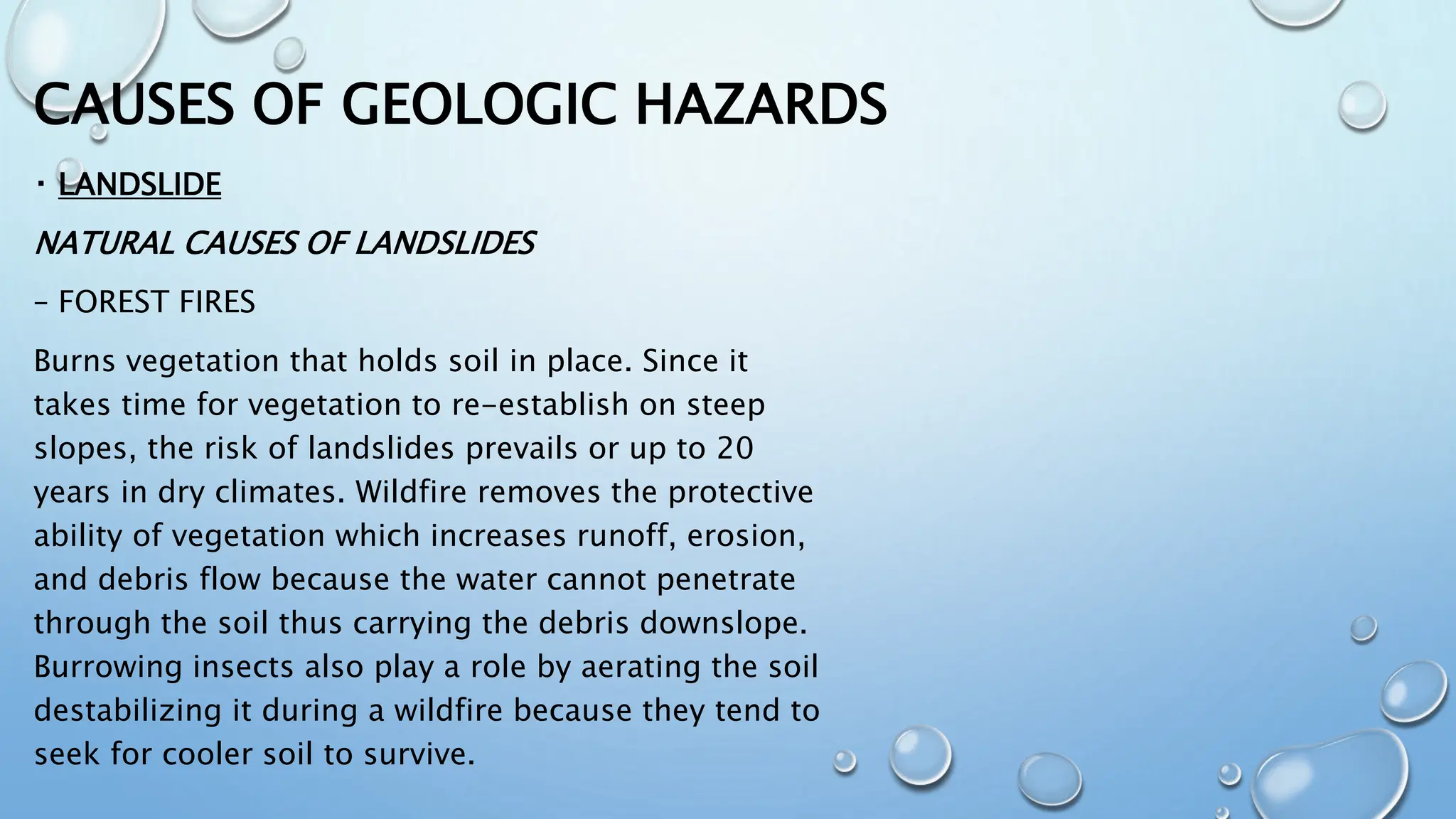 causes of geological hazards_powerpoint presentation | PPTX