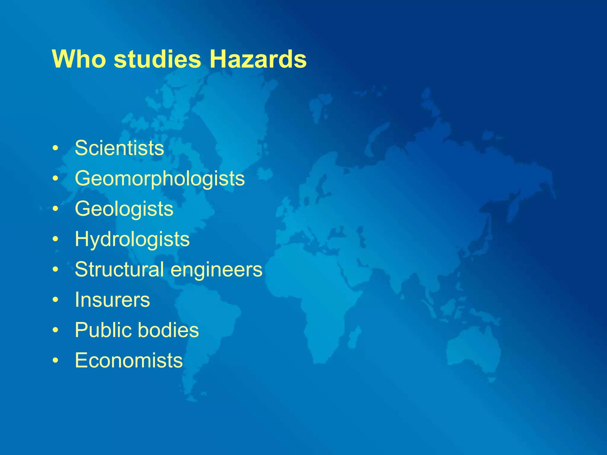 Causes Of Global Hazards | PPTX | Geology | Science