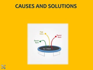 High Bounce Rate - Causes and solutions | PPTX