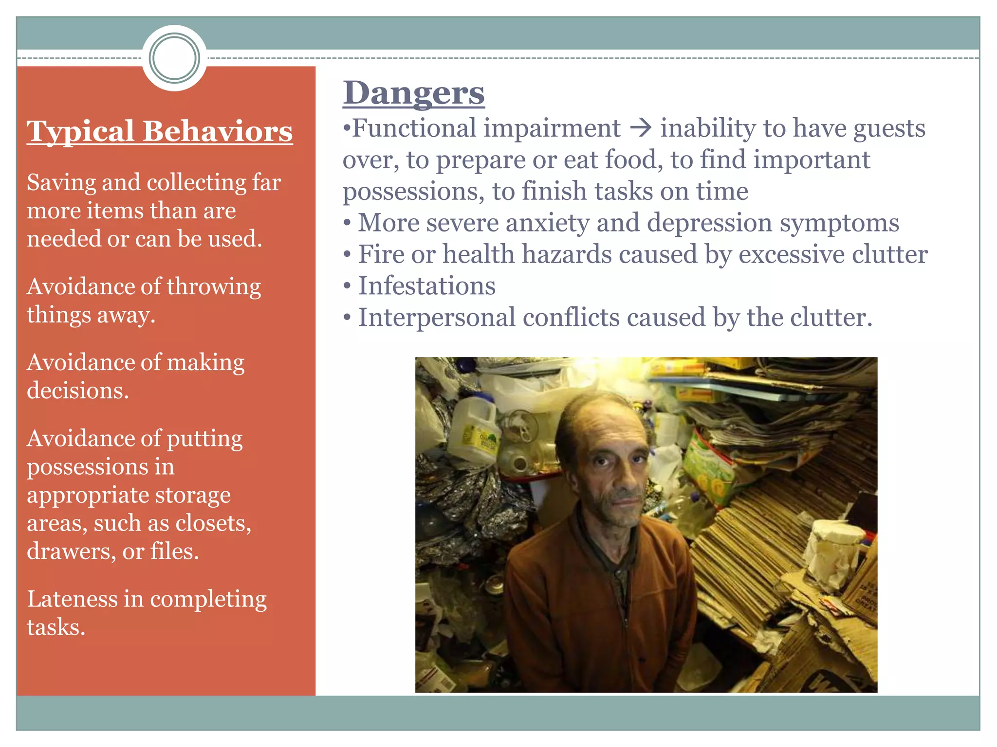 Causes of hoarding | PPTX