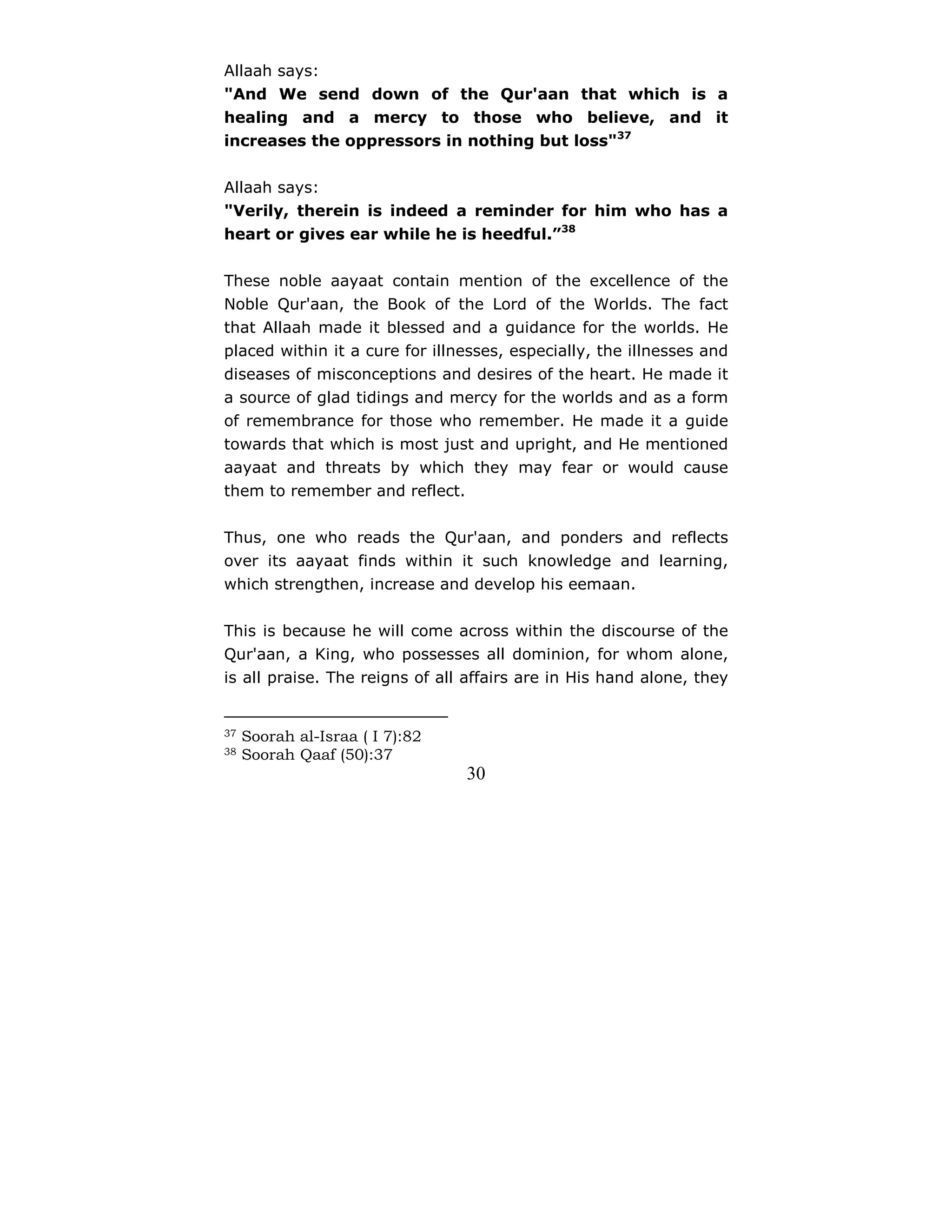 Causes of Increase and Decrease_in Faith (imaan) | PDF