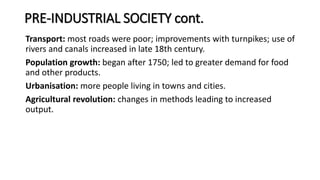 CAMBRIDGE AS HISTORY: THE INDUSTRIAL REVOLUTION BY 1800. CAUSES OF THE ...