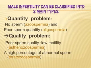 Causes of infertility | PPTX