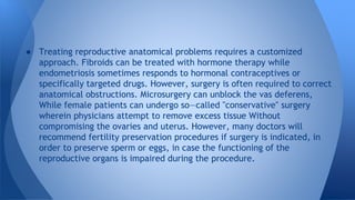 Causes of Infertility - Anatomical Issues | PPTX