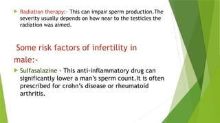 Causes of infertility,Male and female factors.pptx