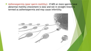 Causes of infertility,Male and female factors.pptx