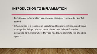 Pathology- CAUSES OF INFLAMMATION, CHEMOTASIS.pptx