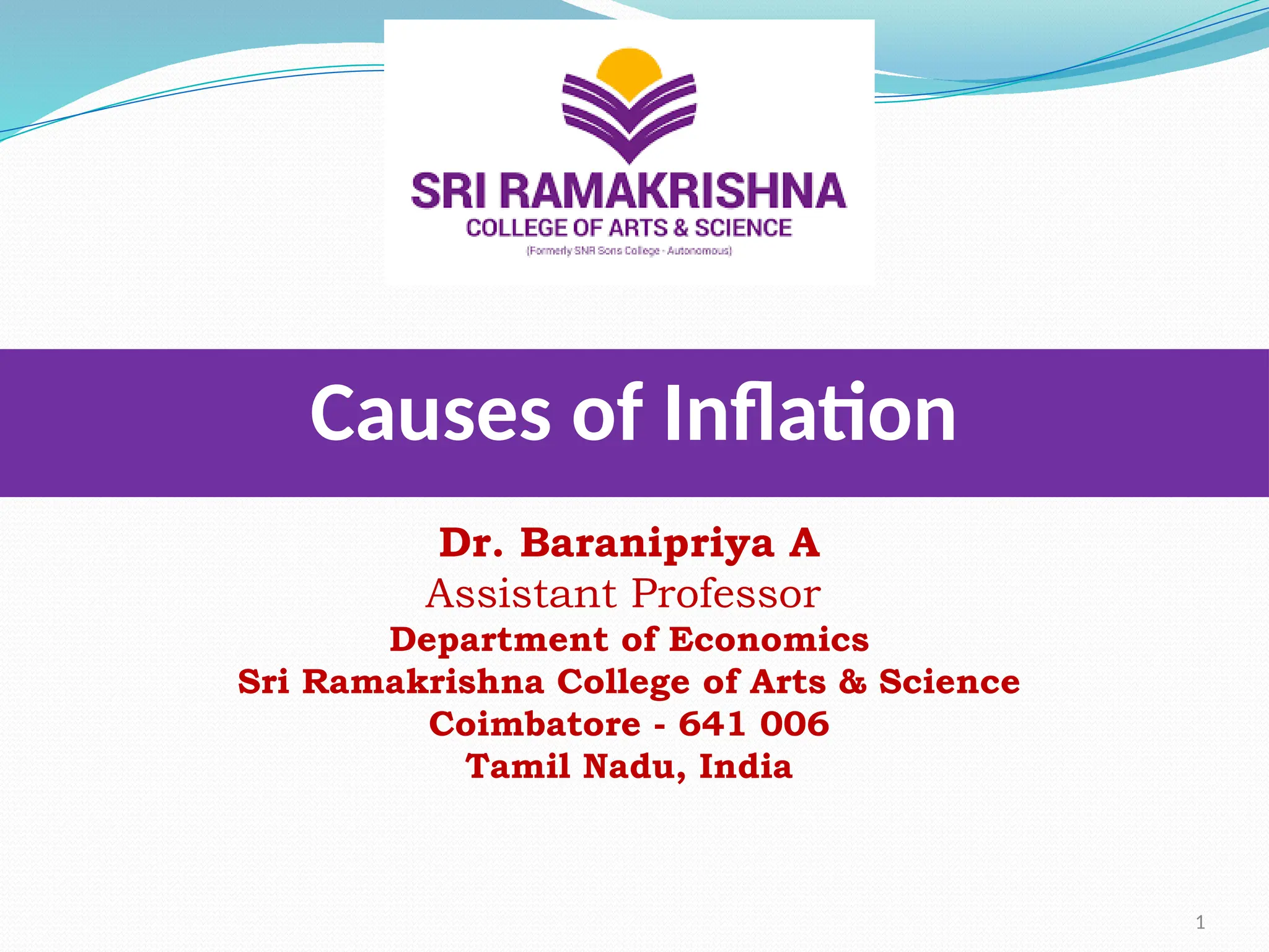 Causes of Inflation Power Point Presentation | PPTX
