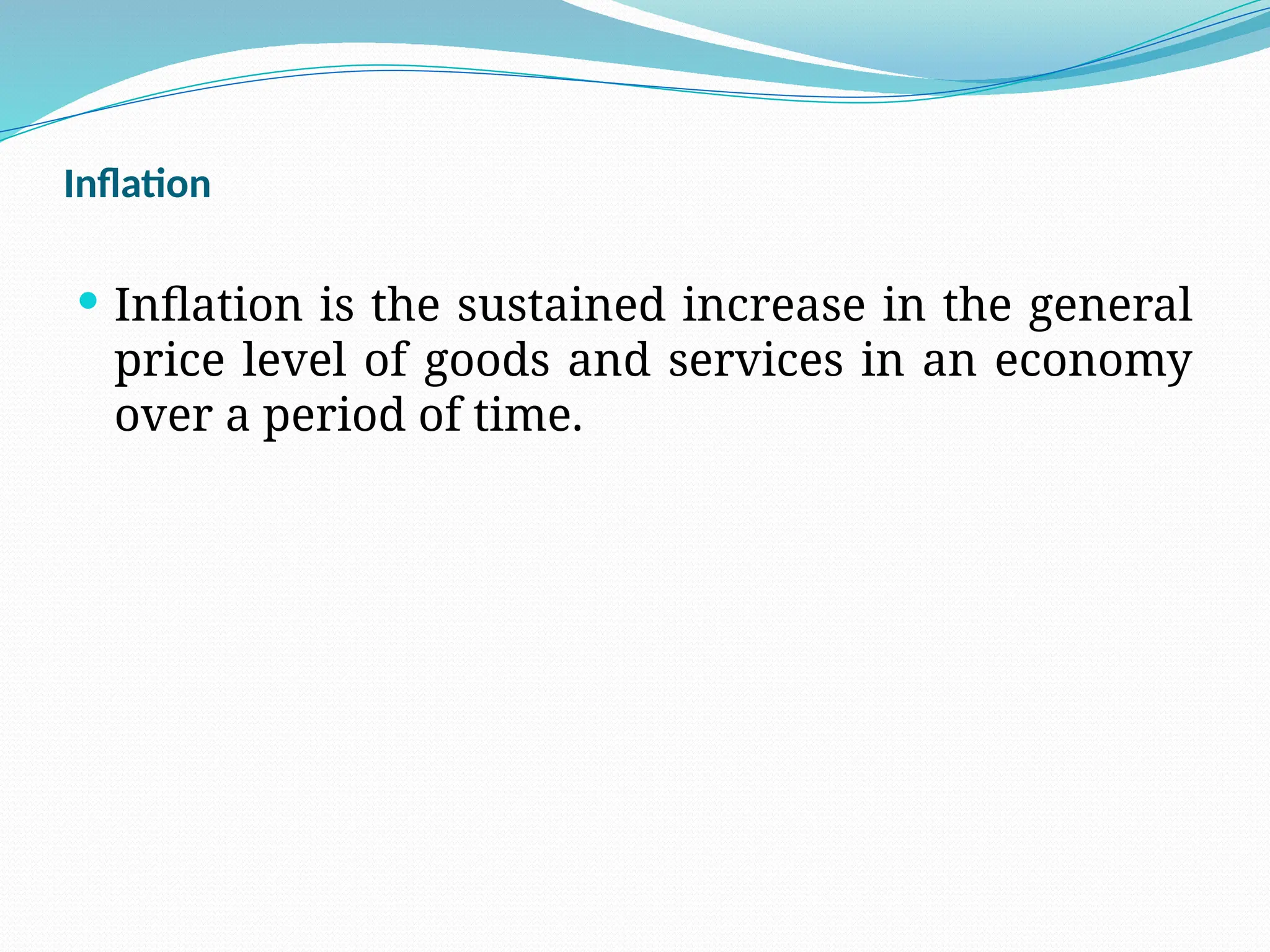 Causes of Inflation Power Point Presentation | PPTX