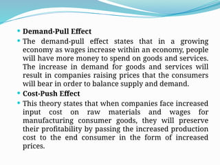 Causes of Inflation Power Point Presentation | PPTX