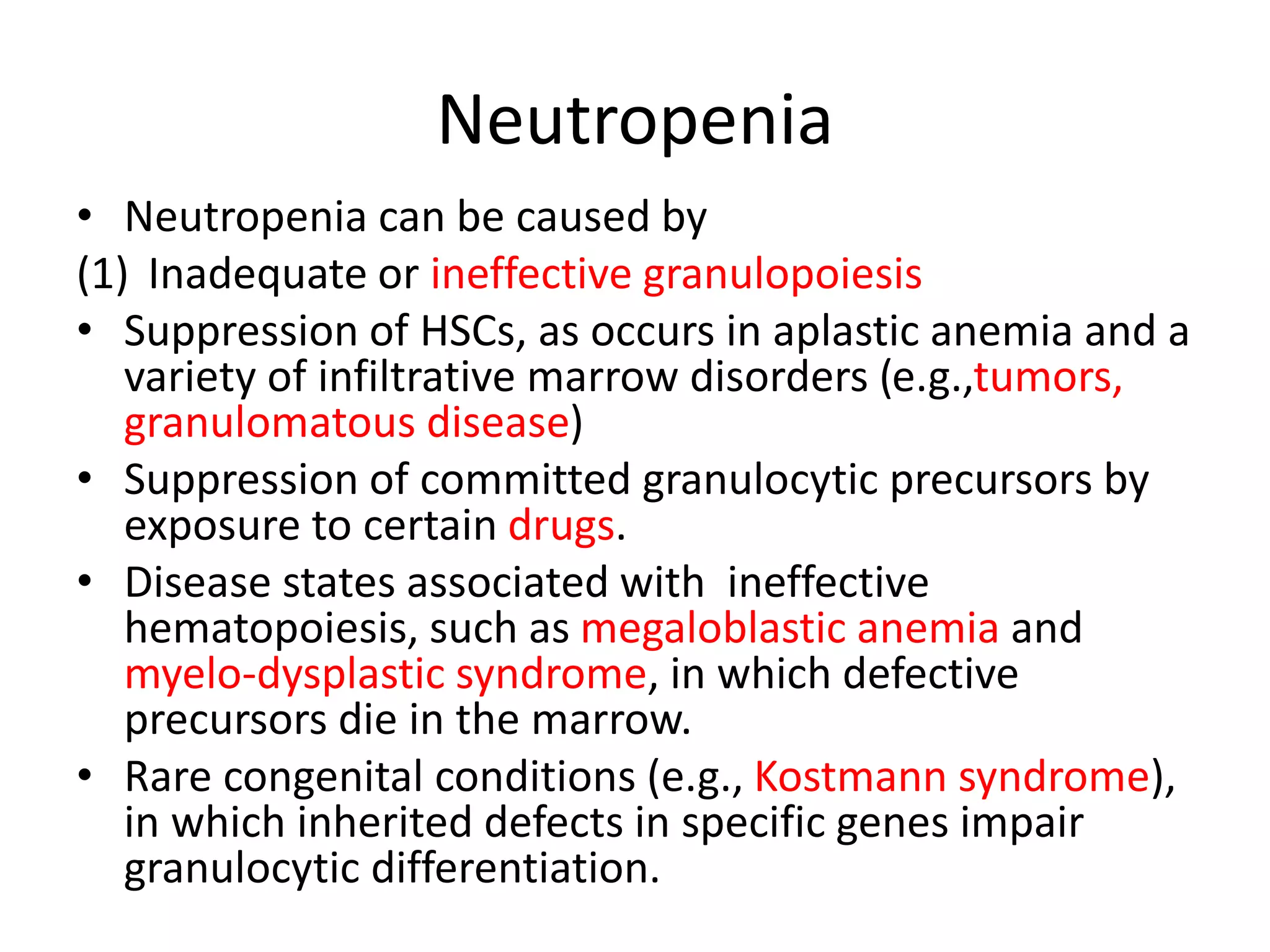 Causes of Leukocytosis, Leokopenia, Lymphocytosis and Leukemoid ...
