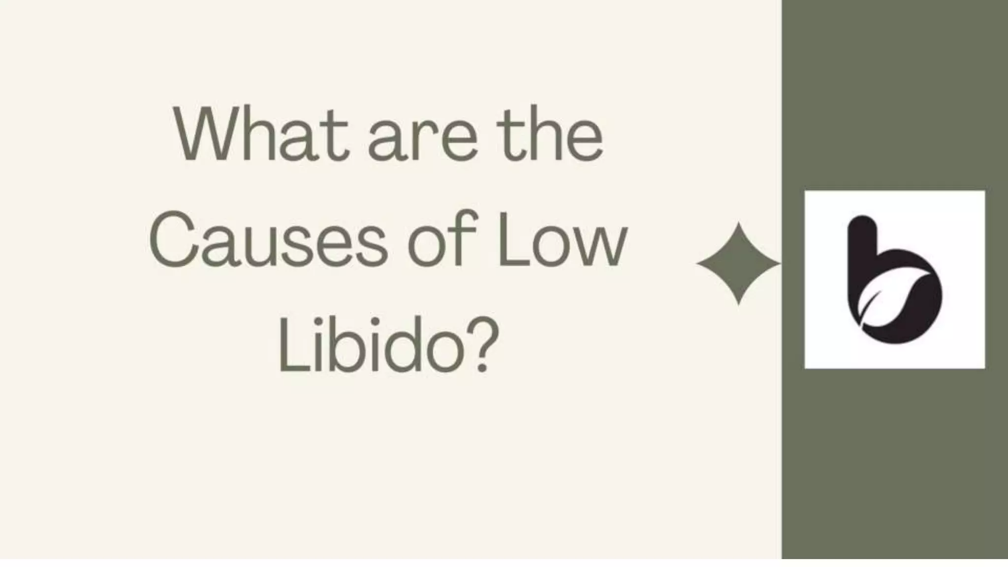 Causes of Low Libido in Men | PPTX