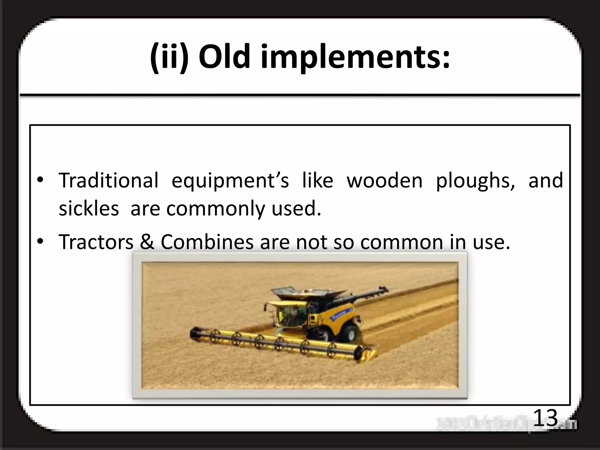 Causes of low production | PPTX