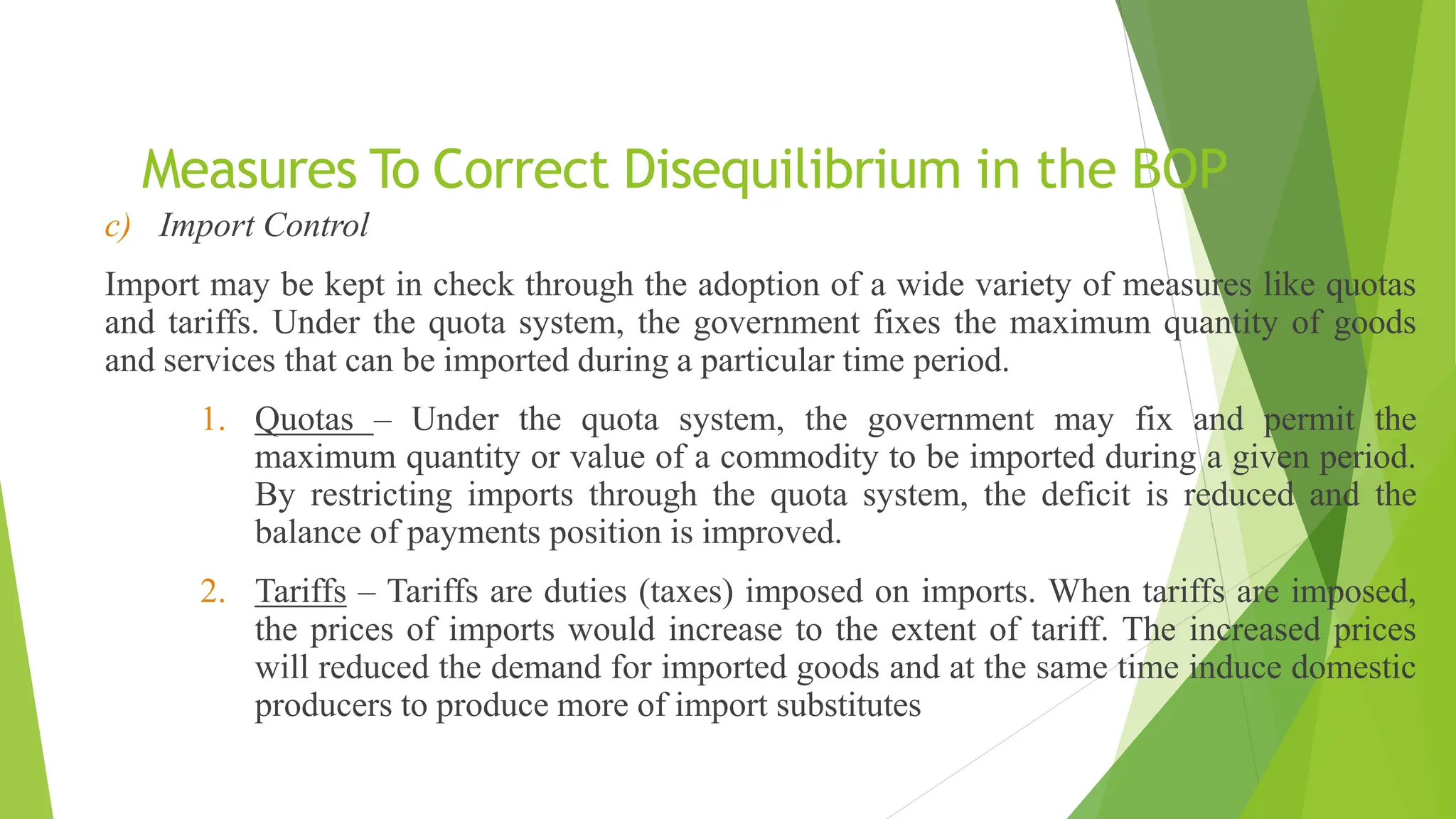 disequlibrium in the balance of payments.pptx