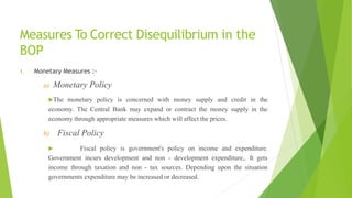 disequlibrium in the balance of payments.pptx