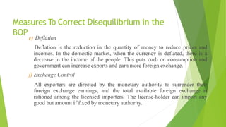 disequlibrium in the balance of payments.pptx