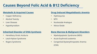 Causes of Megaloblastic Anemia Beyond B12 and Folate Deficiency (Dr ...