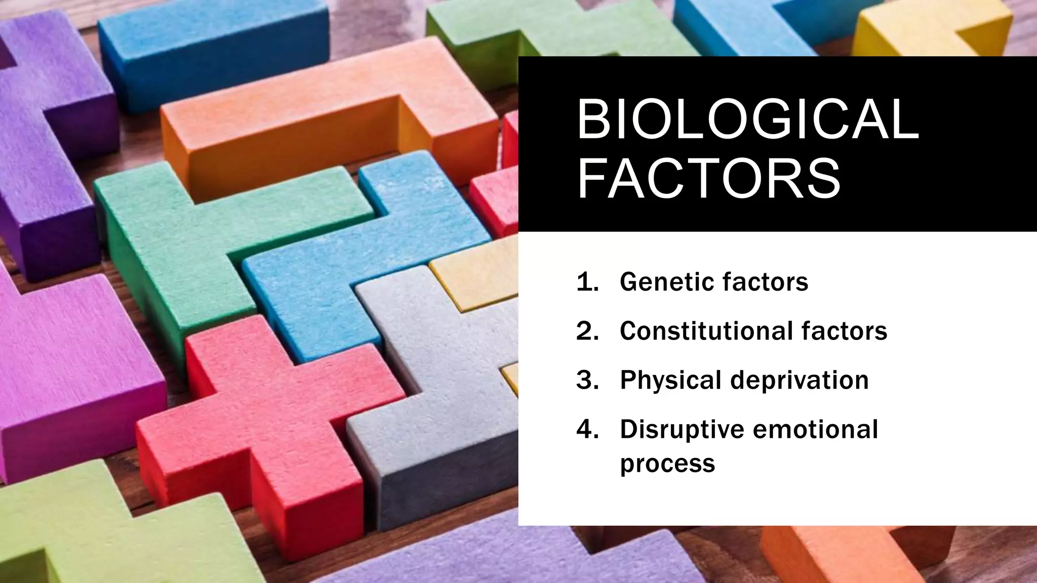 Causes of mental disorders | PPTX