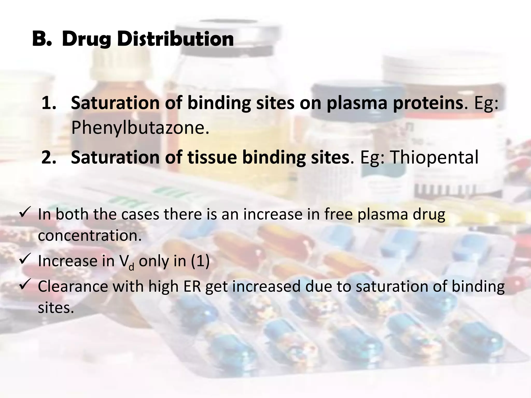 Causes of non linearity in pharmacokinetics pdf | PDF