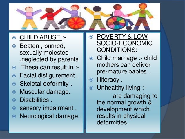 Causes of orthopedic impairment