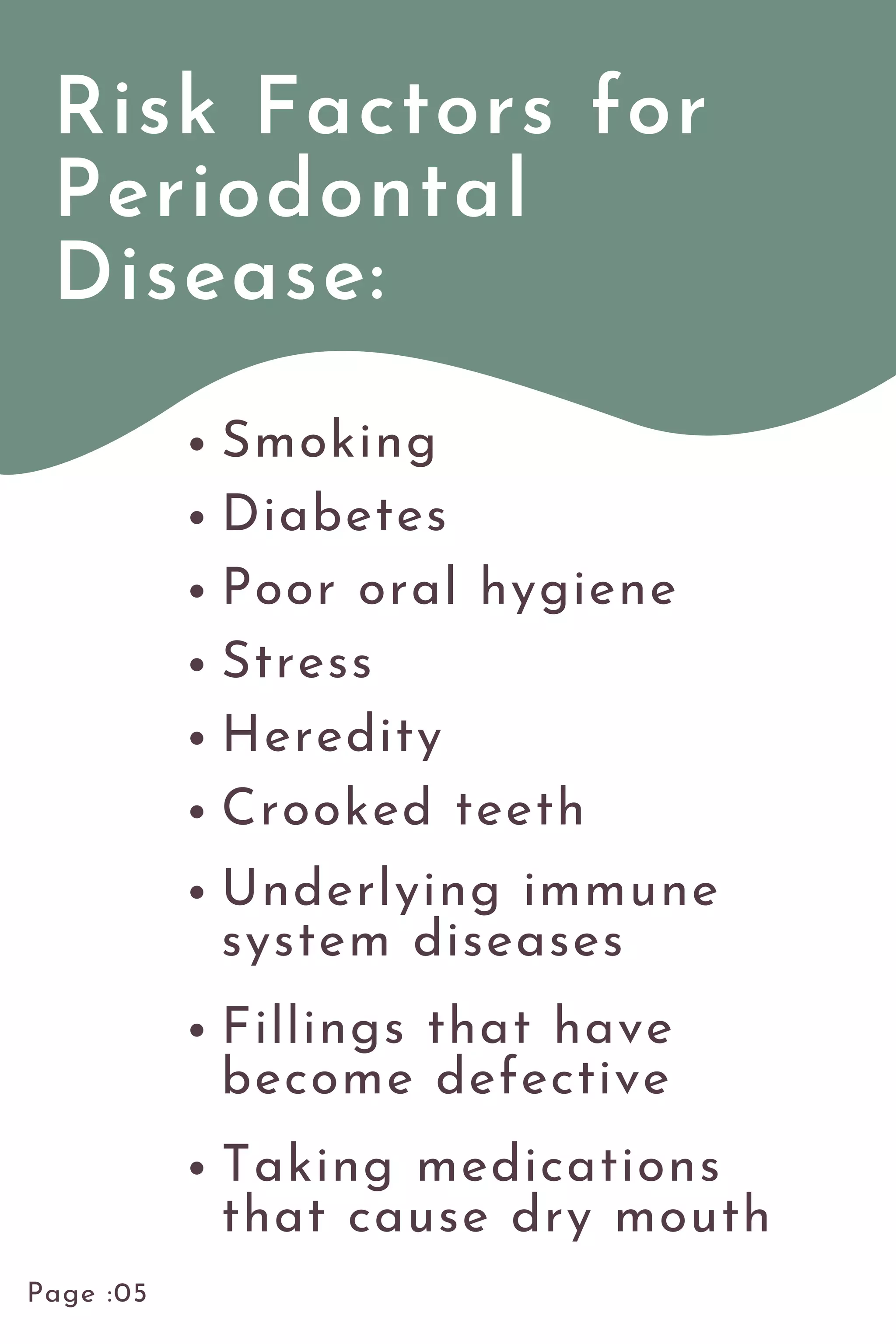Causes of periodontitis | PDF
