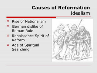 Causes of reformation | PPT