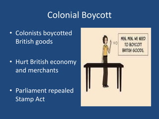 Causes of revolutionary war 1 | PPT