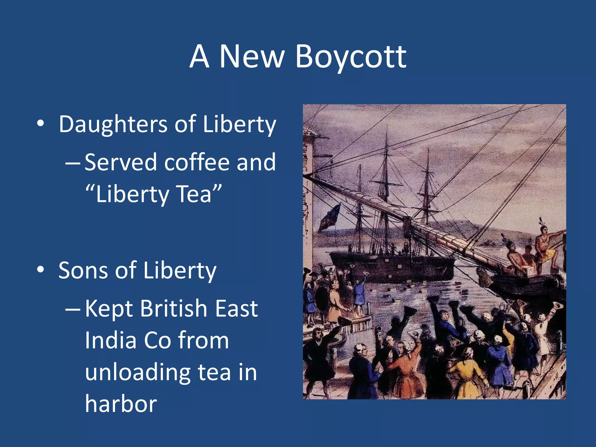 Causes of revolutionary war 1 | PPTX