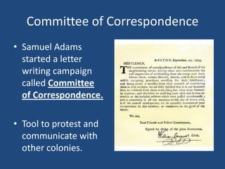 Causes of revolutionary war 1 | PPTX