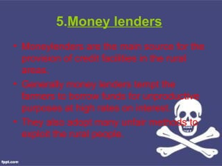 Causes of rural indebtedness | PPT