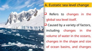 causes of sea level rise and climate change | PPTX