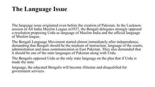 Causes of Seperation of EPakistan.pptx