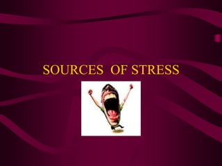 Causes of stress | PPTX