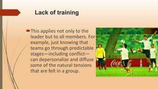 Causes of team failure 10 Reasons | PPTX