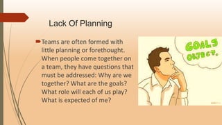 Causes of team failure 10 Reasons | PPTX