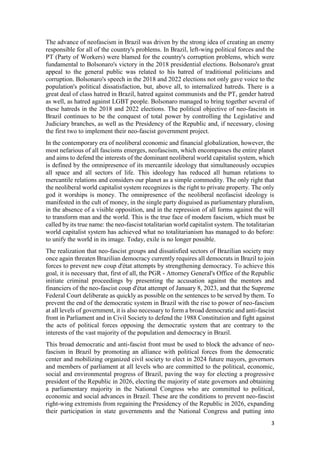 CAUSES OF THE ADVANCE OF NEOFASCISM IN THE WORLD AND HOW TO STOP ITS ...