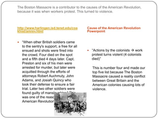 Causes of the american revolution | PPTX | War and Conflicts