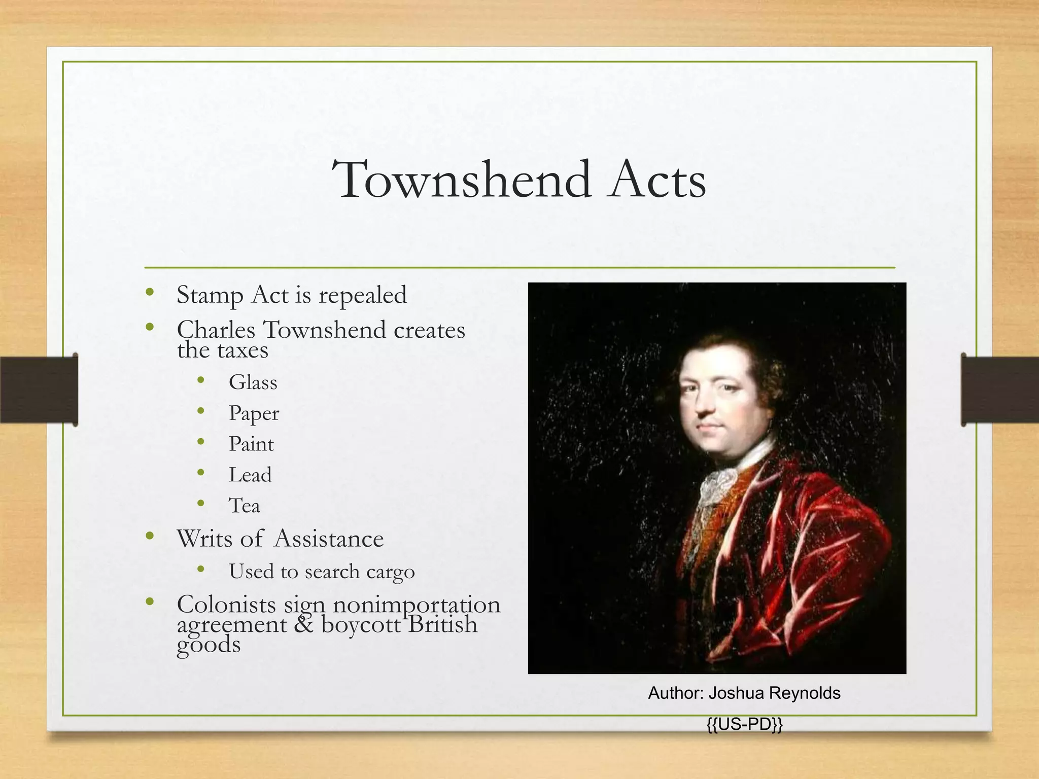 Causes of the american revolution wiki wk2 | PPTX