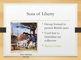 Causes of the american revolution wiki wk2 | PPTX