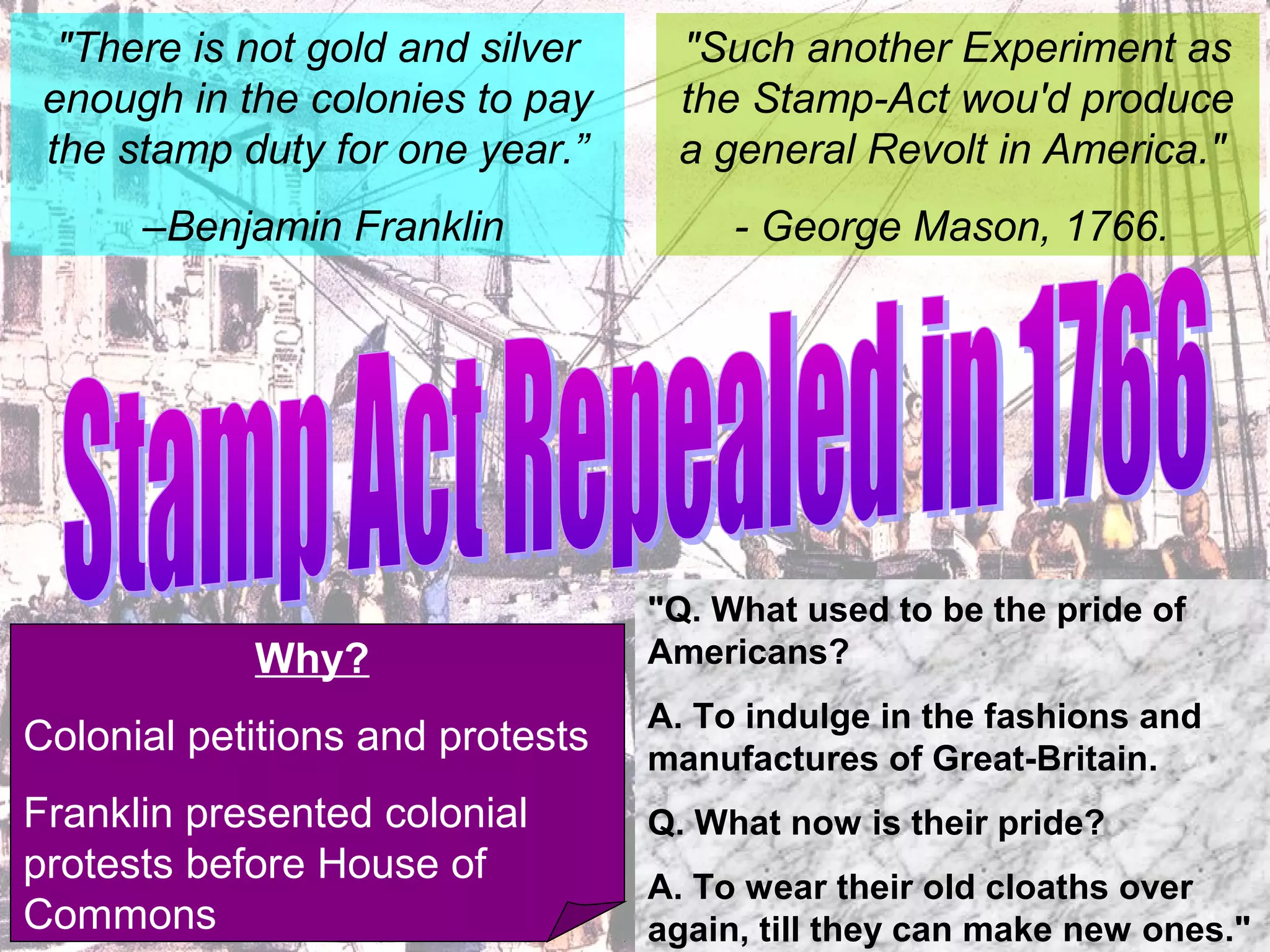 Causes of the_american_revolution_apush | PPT