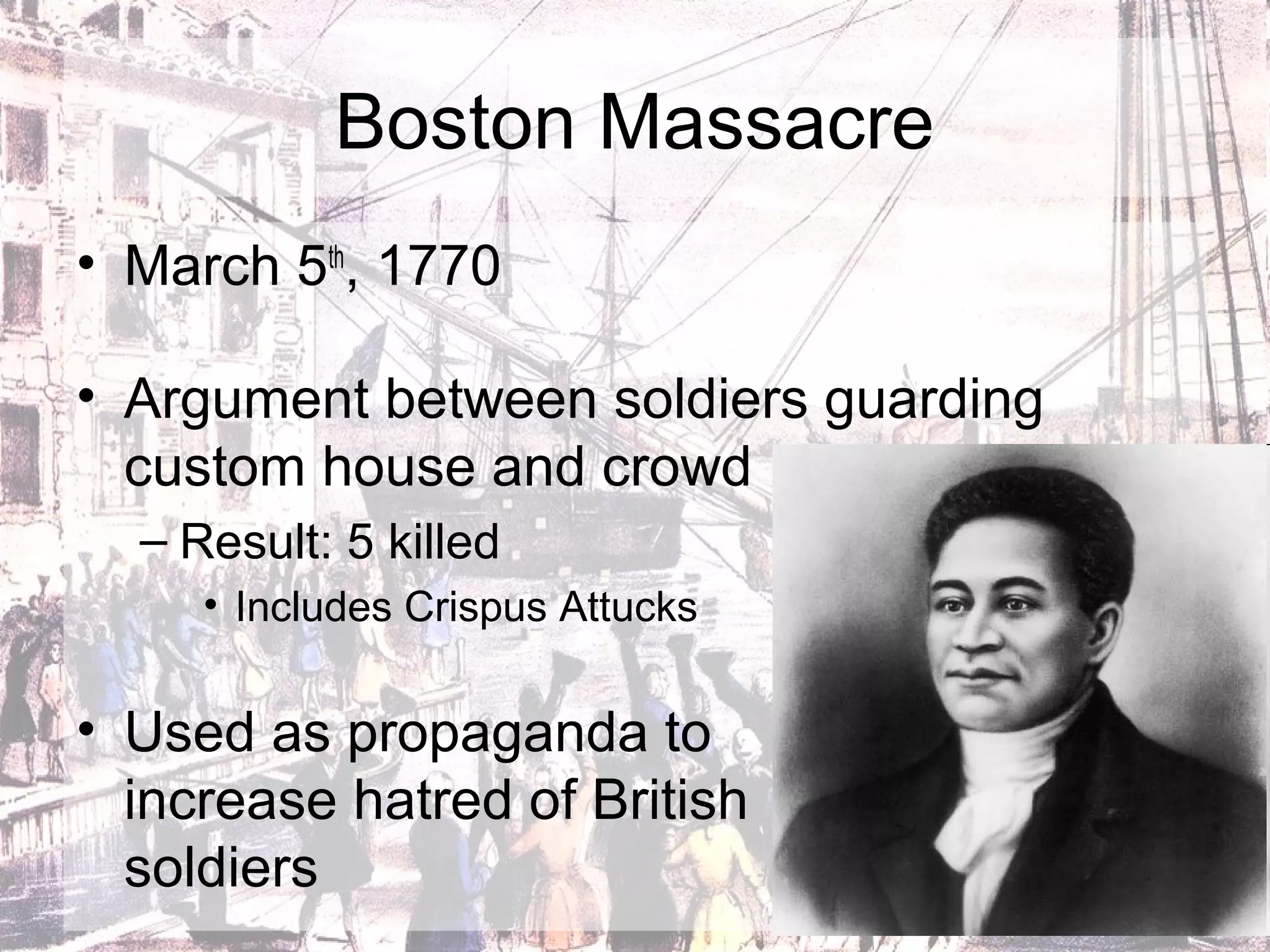 Causes of the_american_revolution_apush | PPT